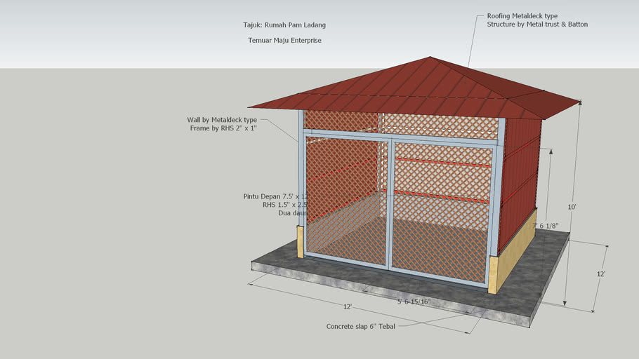 Pump House | 3D Warehouse