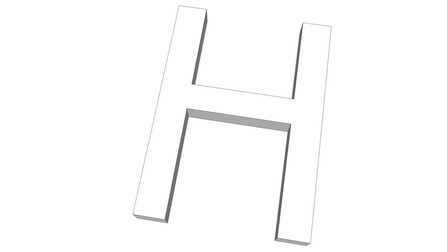 H text, PN | 3D Warehouse