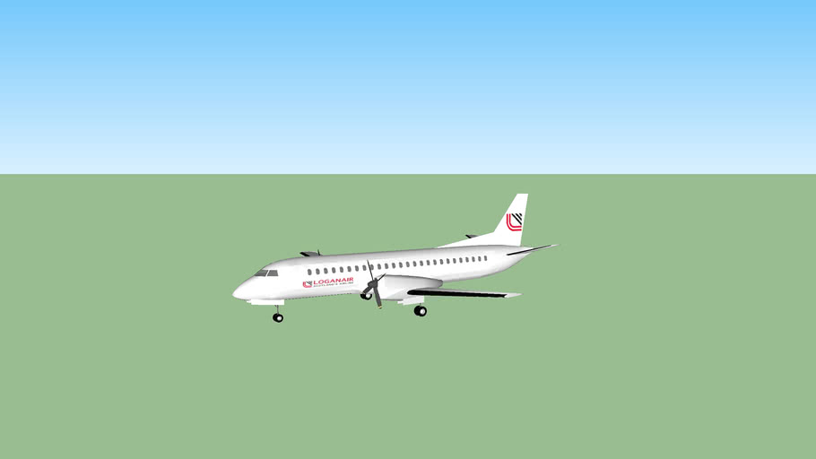 Loganair Saab 340 | 3D Warehouse