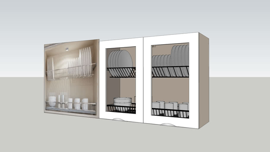 GTPT-DT , GLASS TRAY PLATE TRAY | 3D Warehouse