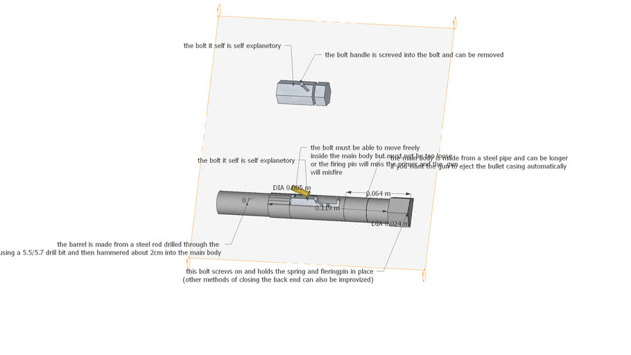 zip gun | 3D Warehouse