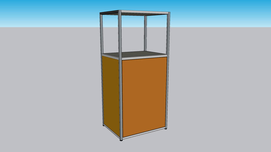 Bisley Outline storage 1100mm | 3D Warehouse