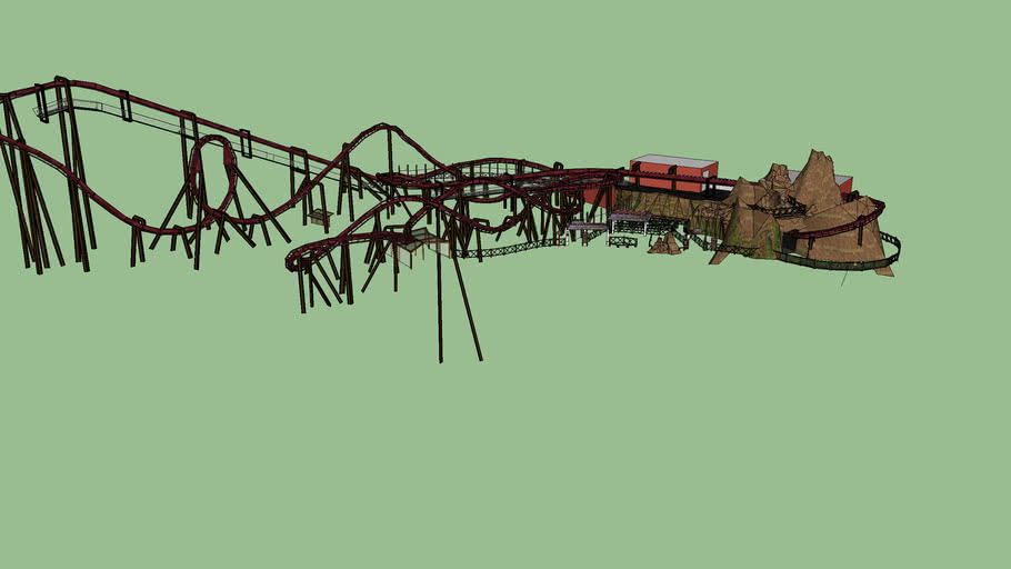 Nemesis Inferno at Thorpe Park | 3D Warehouse