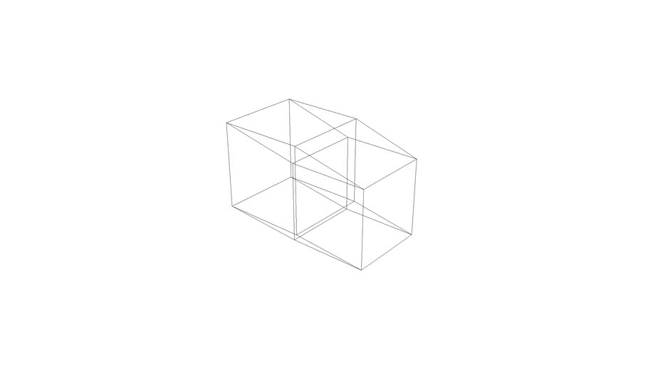 3D model of a 4D cube | 3D Warehouse