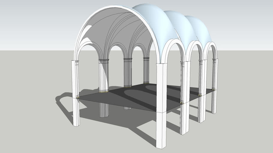 Vaults and columns | 3D Warehouse