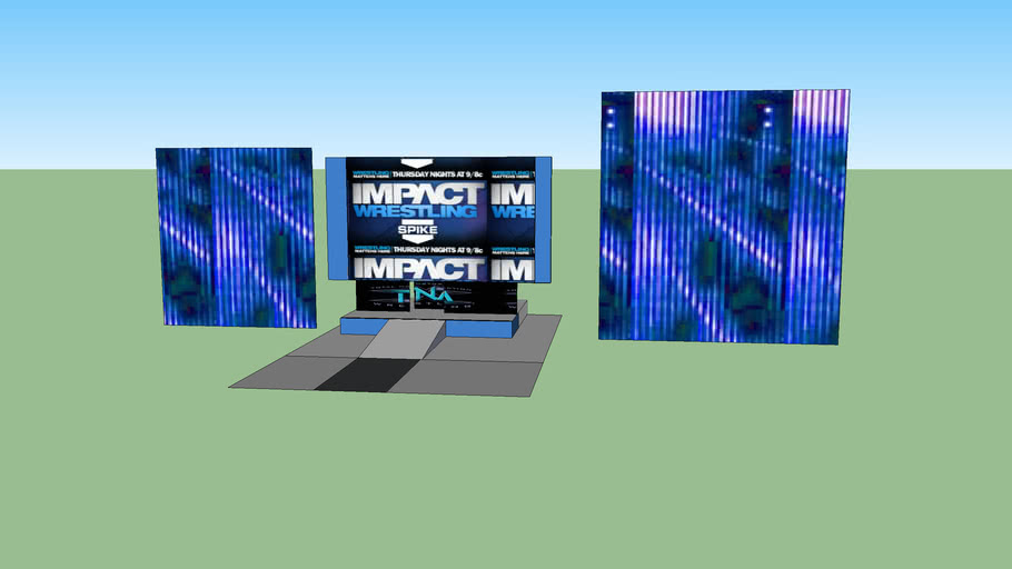 tna impact stage | 3D Warehouse