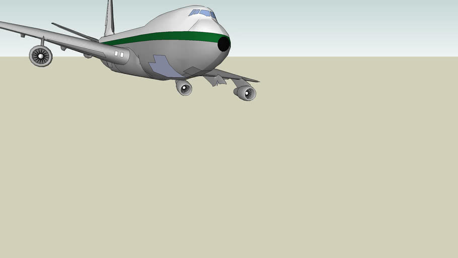 Exploded 747 | 3D Warehouse