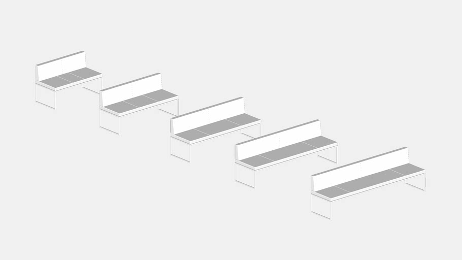 Modo - Benches | 3D Warehouse
