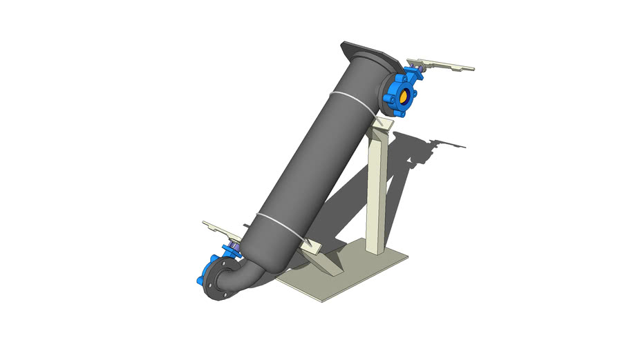 Bag Filter with stand | 3D Warehouse