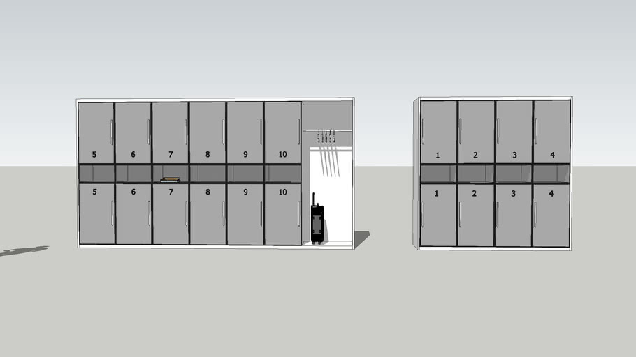 Lockers 2 | 3D Warehouse