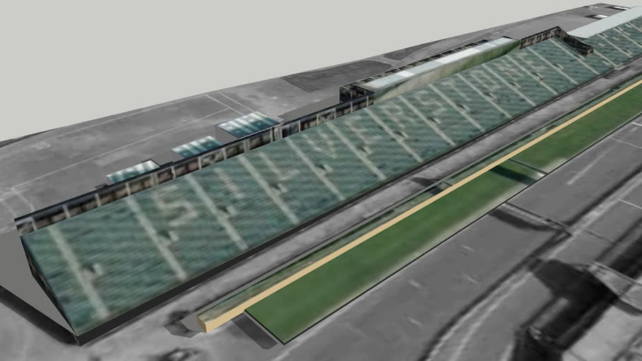 Silverstone Race Circuit - Grandstand | 3D Warehouse