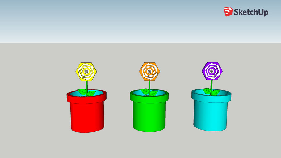 dizzy flower | 3D Warehouse