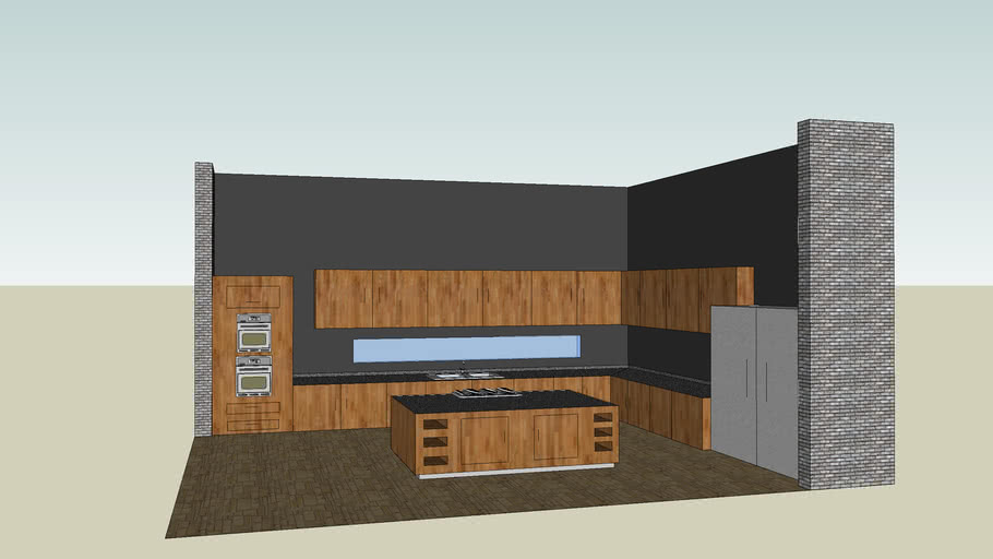 modern kitchen (jordan wren) | 3D Warehouse