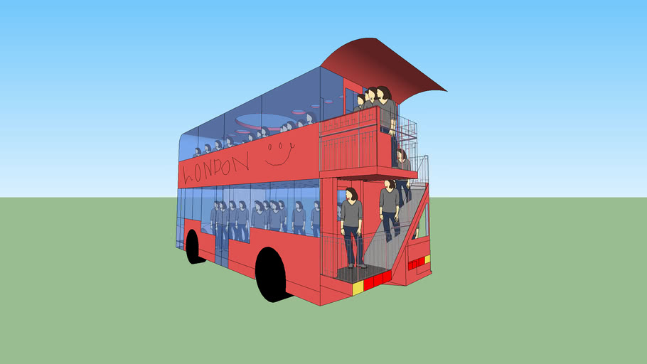 Double decker bus London | 3D Warehouse