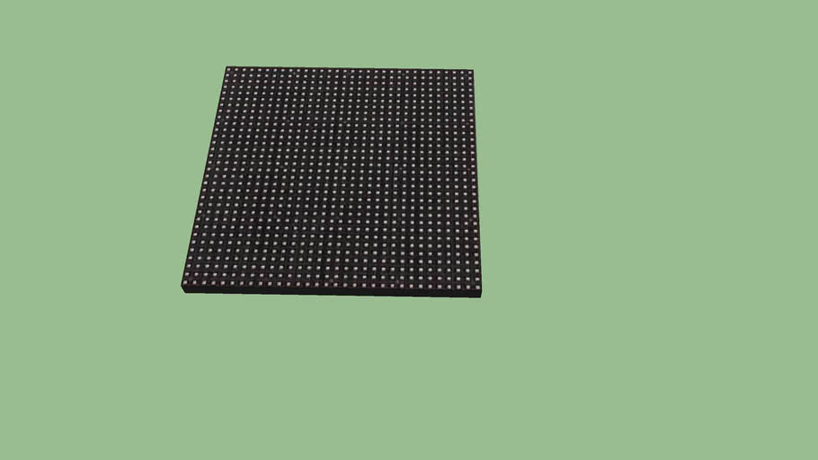 P6 Led Module 32x32 | 3D Warehouse