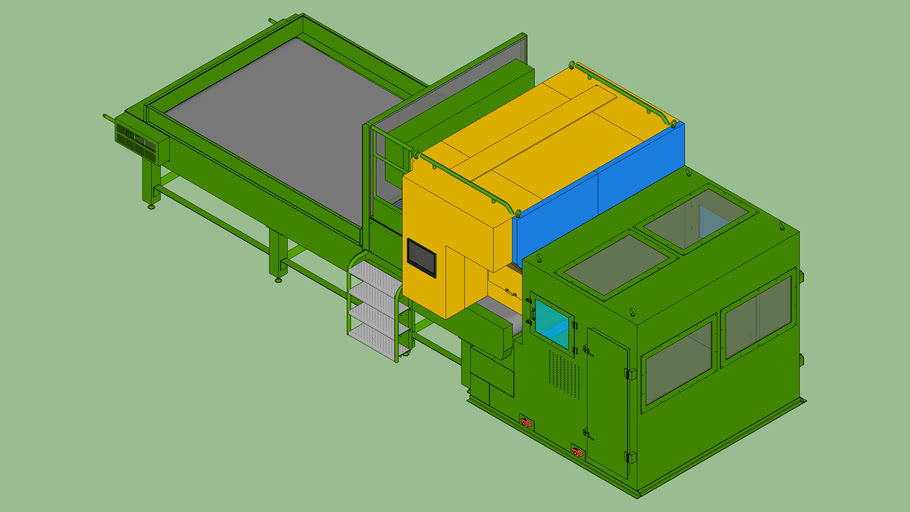 Optical bottle sorter | 3D Warehouse