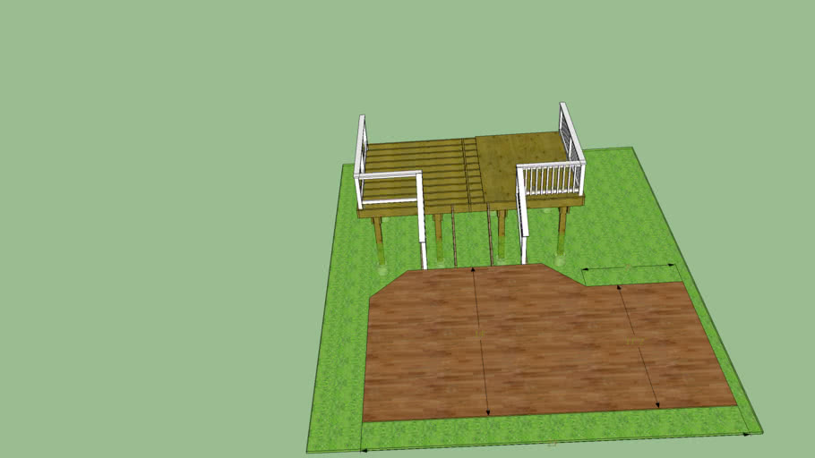 pool deck | 3D Warehouse
