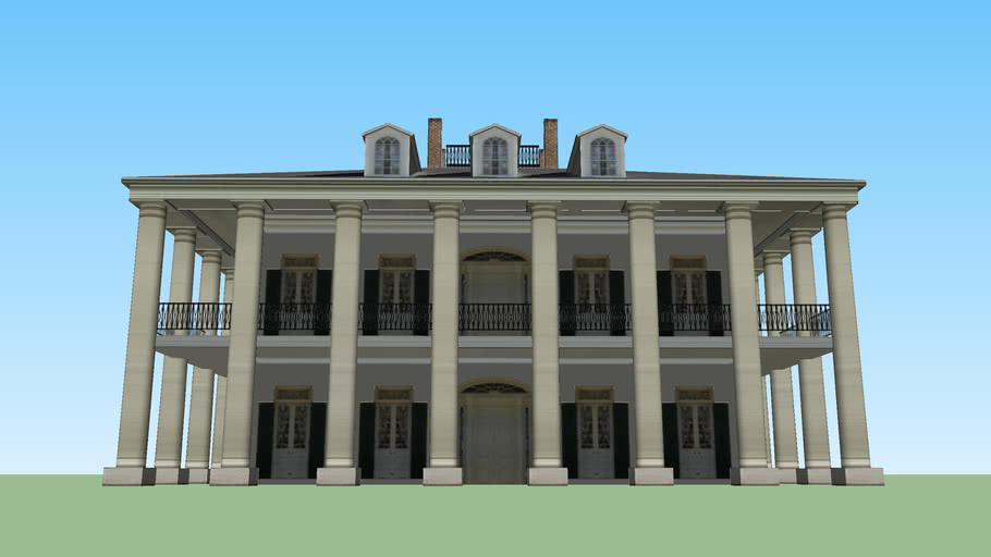 Oak Alley Plantation | 3D Warehouse