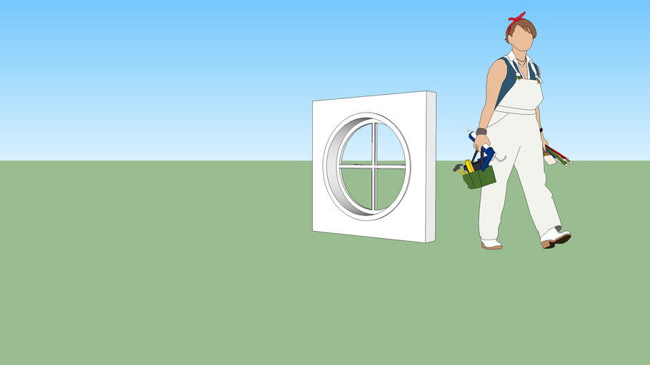 round window | 3D Warehouse