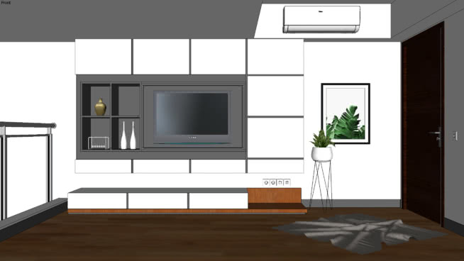 01 BACKDROP TV | 3D Warehouse