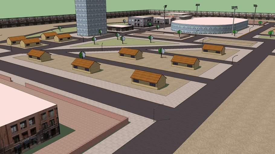 Safe city | 3D Warehouse