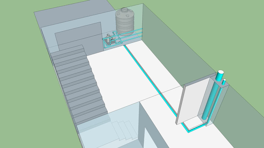 Renovate sanitary system | 3D Warehouse