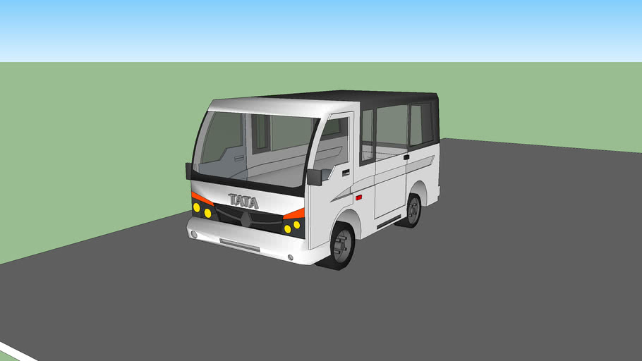 TATA magic indian auto rickshaw | 3D Warehouse