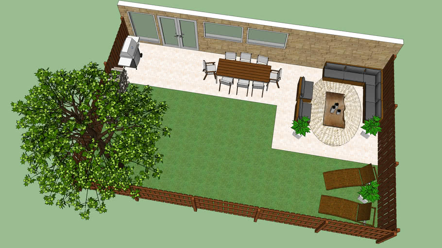 Big back yard | 3D Warehouse