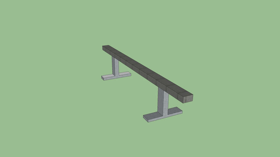 grinding rail | 3D Warehouse