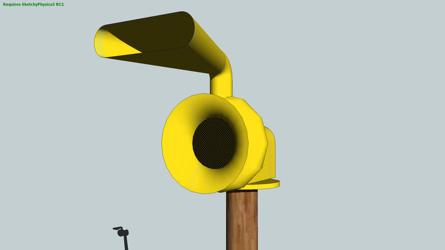 ACA Allertor warning siren | 3D Warehouse