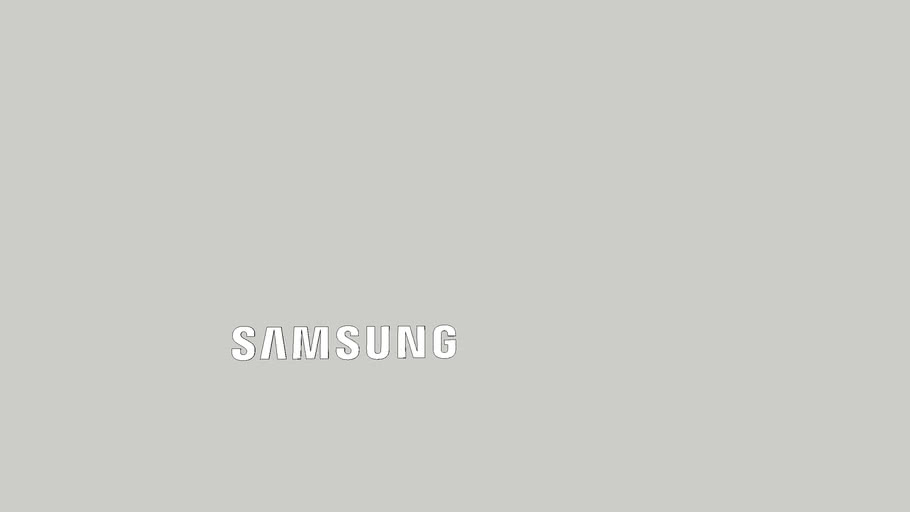 SAMSUNG 3D logo | 3D Warehouse