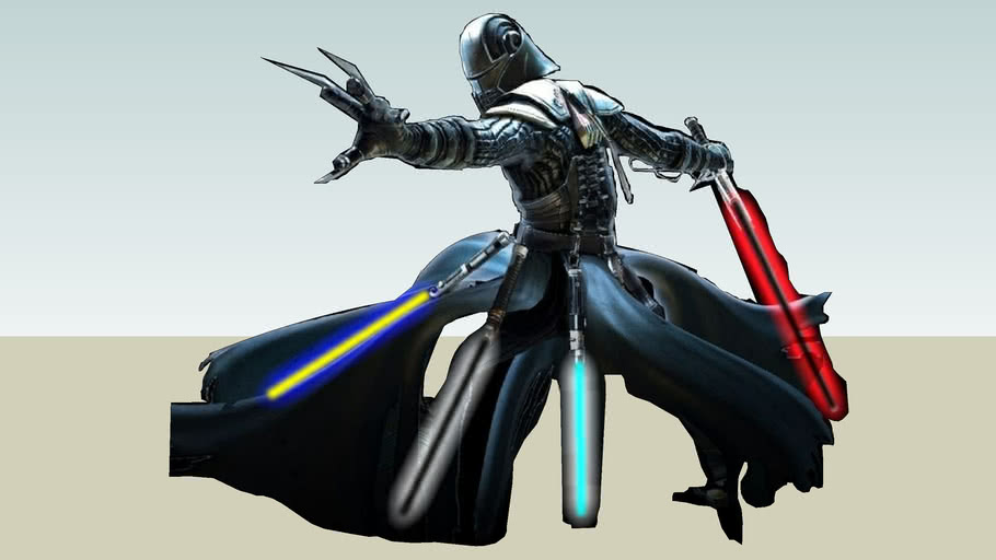 Galen Marek (Starkiller) Darth Vader's Secret Apprentice | 3D Warehouse