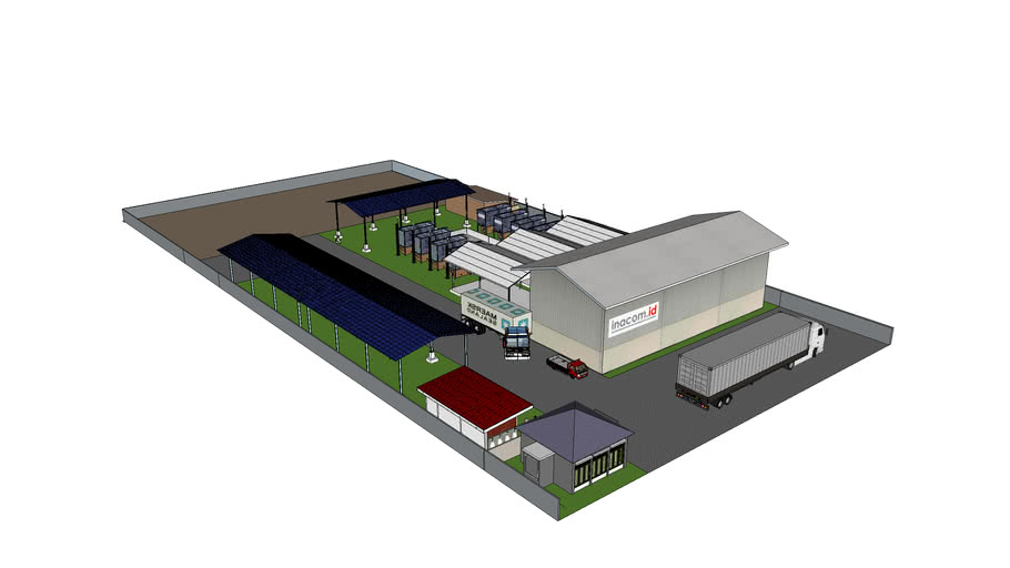 inacom factory plant | 3D Warehouse