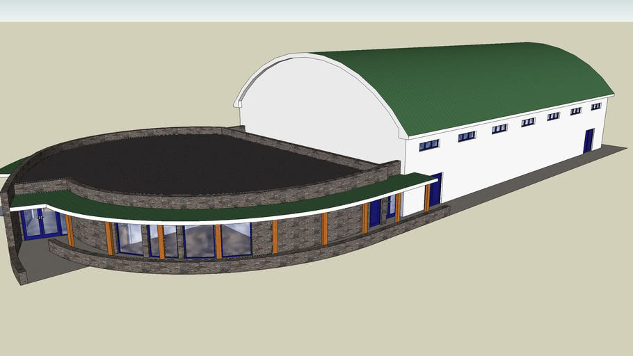 Sports Hall | 3D Warehouse