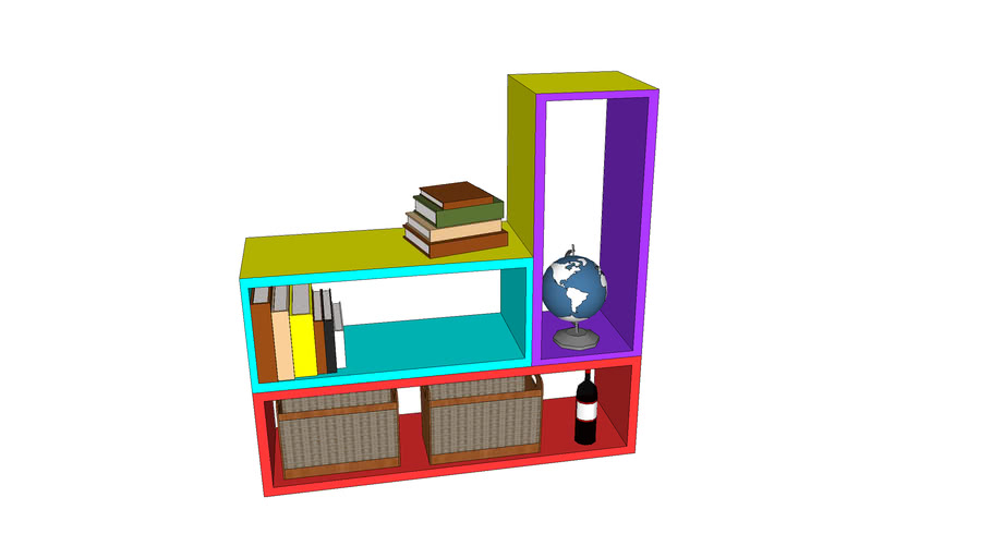 bookshelf | 3D Warehouse