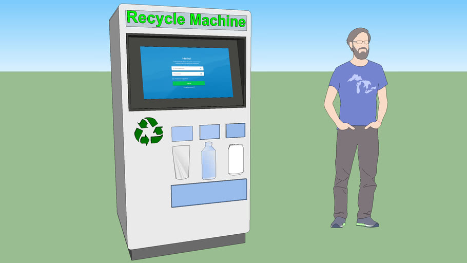 Recycle machine | 3D Warehouse