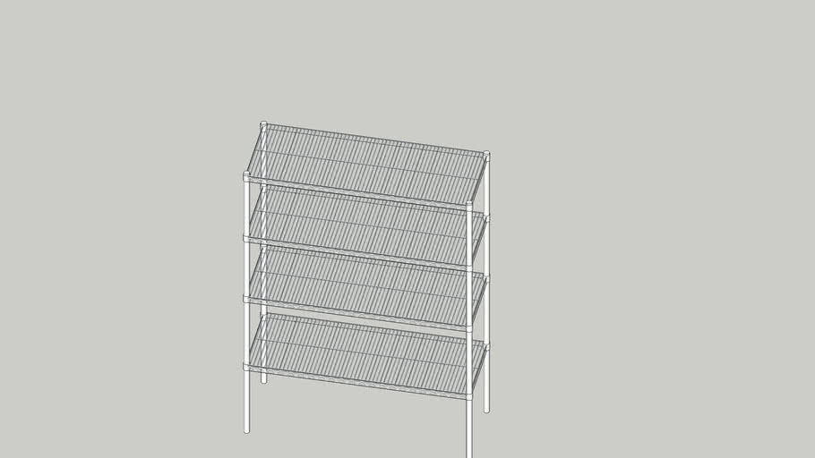 Wire Rack Low Poly | 3D Warehouse