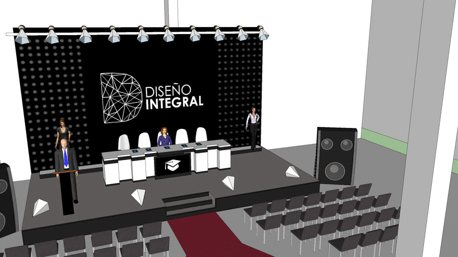 Diseño Integral AUDITORIO FCH | 3D Warehouse