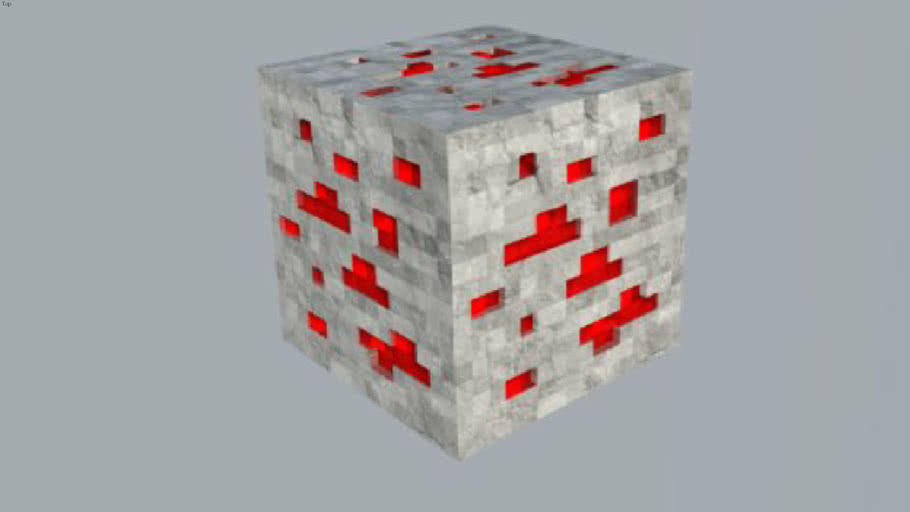 Minecraft cube id 74 | 3D Warehouse