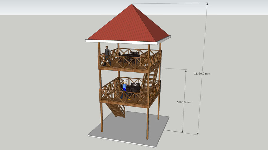 Observation Tower V2 - May2013 | 3D Warehouse