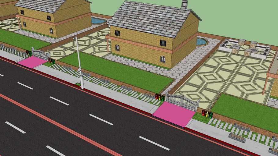 Housing colony | 3D Warehouse