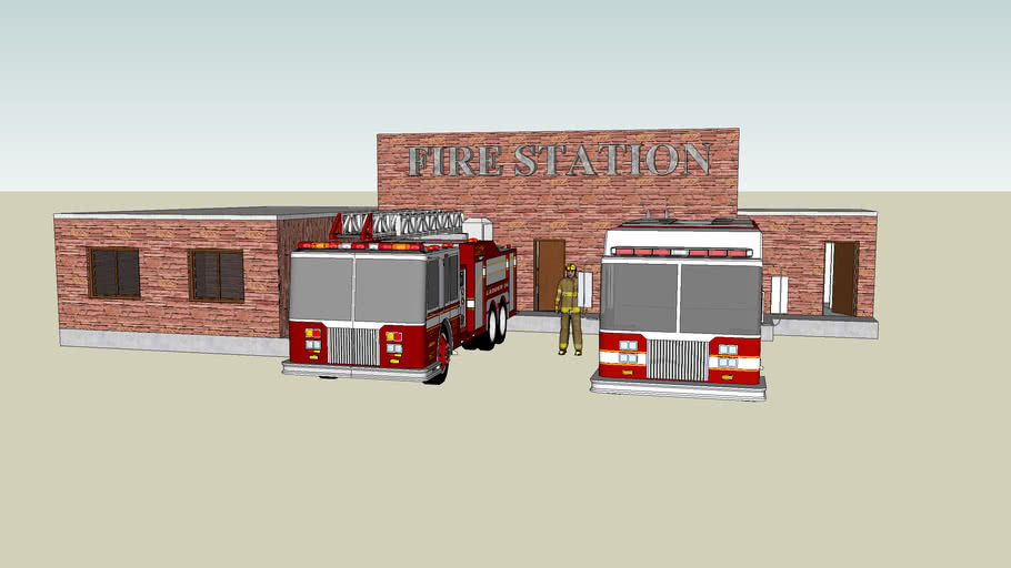 Fire station | 3D Warehouse