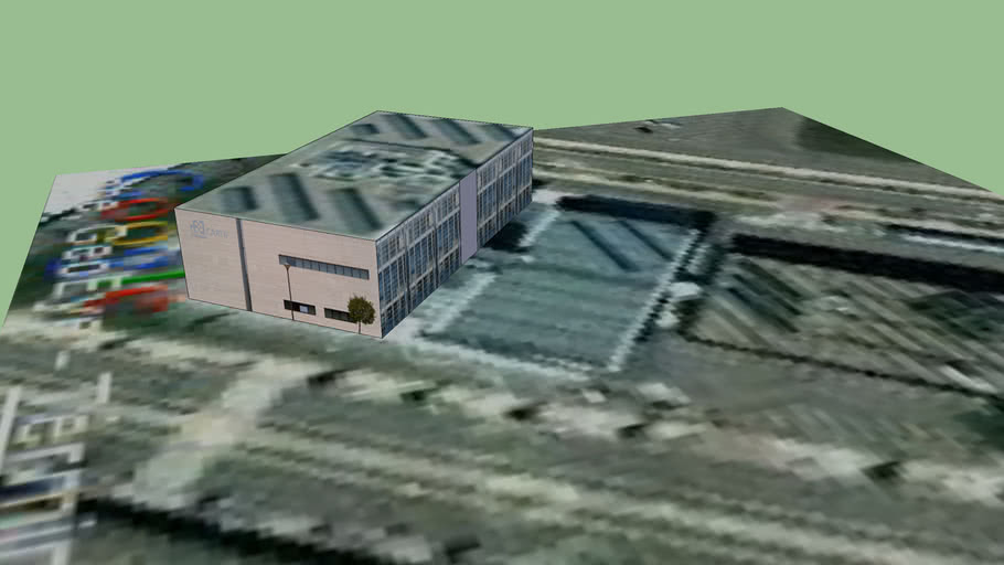 Modelo SketchUP CARTIF Google-Earth | 3D Warehouse