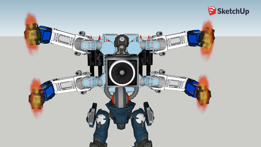 Trash Bot | 3D Warehouse