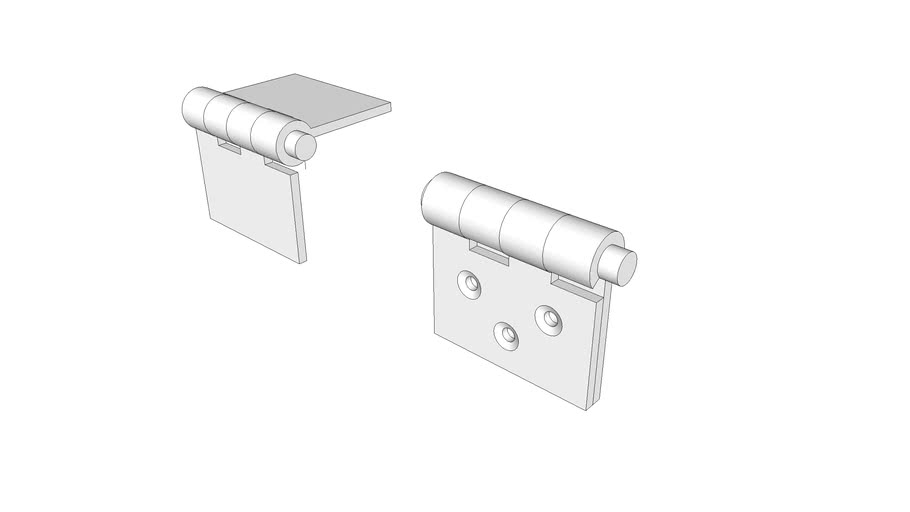 Heavy Duty Hinges For Door | 3D Warehouse