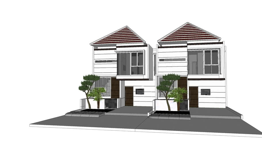 Split level townhouse by The 808 Land | 3D Warehouse