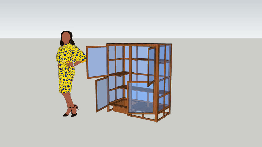 WOODEN_CAT_CAGE | 3D Warehouse