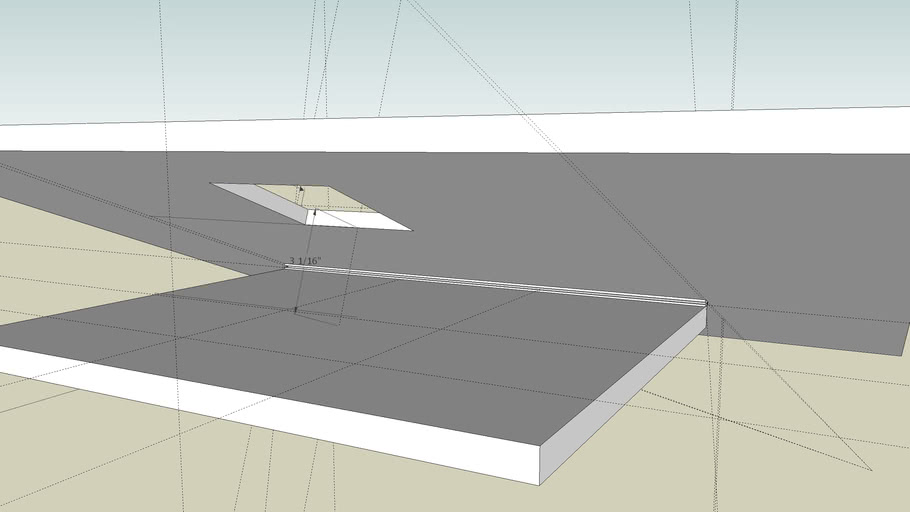 Drill Press Compound Angle Fixture in up position | 3D Warehouse