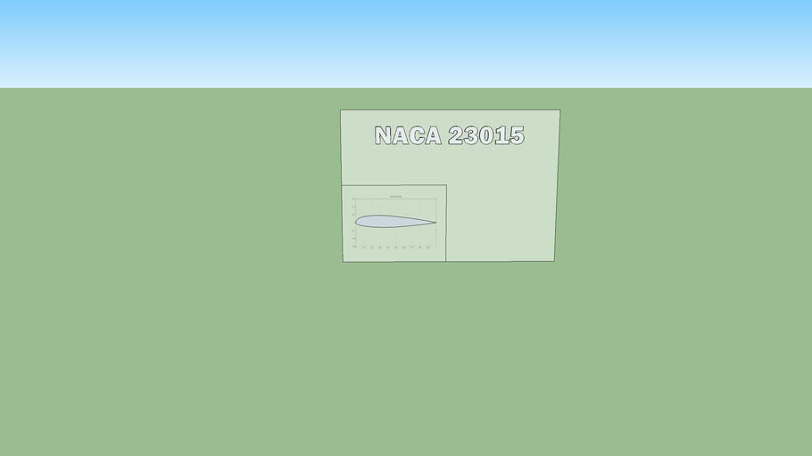 naca 23015 airfoil | 3D Warehouse
