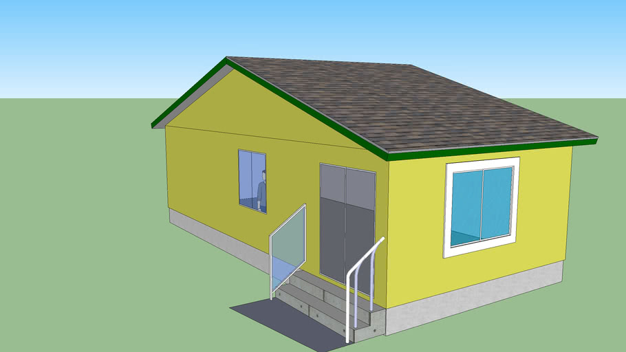 Simple one story home | 3D Warehouse